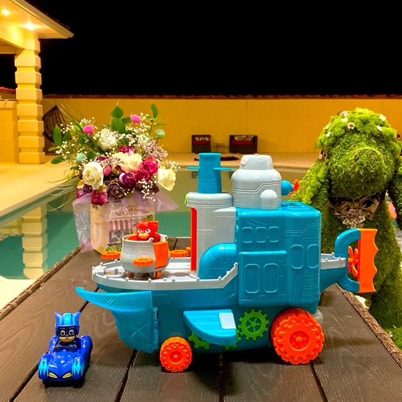 pjmask | Toys | Pj Mask Submarine Toy Playset Made By Frog Box And Just ...